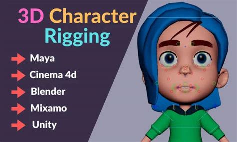entry 2 by ammartariq0303 for blender 3d character design and rigging