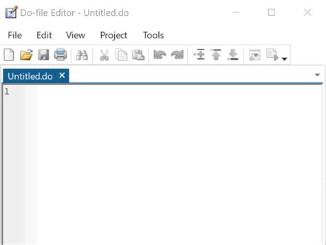 The Do File Editor An Introduction