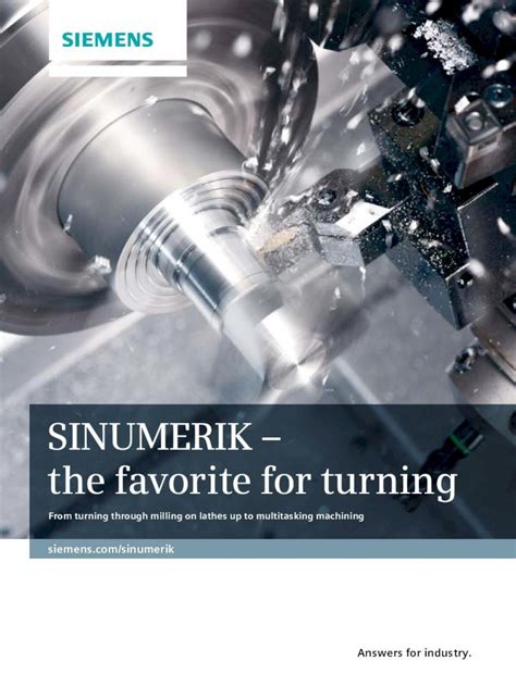 Pdf Sinumerik The Favorite For Turning · Pdf Filesinumerik The