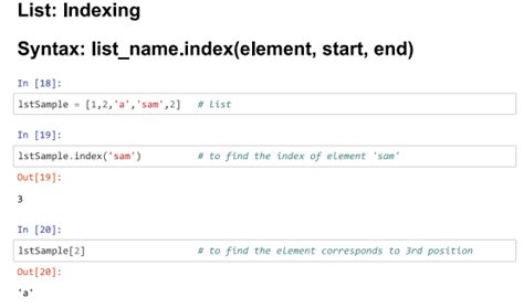 sequence datatype part ii [indexing] ~ computer languages clcoding