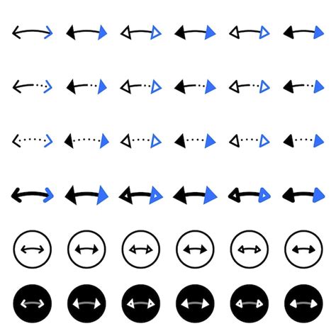 Premium Vector Arrow Icon Related To Connection And Flow