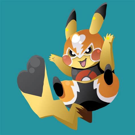 Pikachu Libre Cute Pikachu Pikachu Pokemon Fan