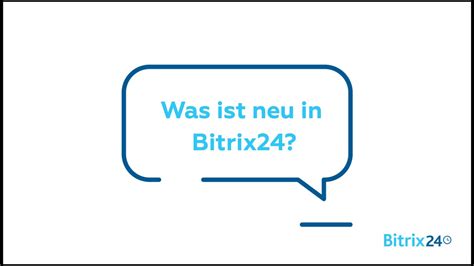 Was Ist Neu In Bitrix Interface Bitrix YouTube