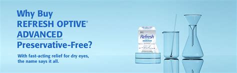 Refresh Optive Advanced Lubricant Eye Drops Preservative Free 0 01 Fl Oz Single