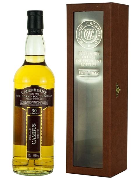 Cambus 30 Year Old 1993 Cadenheads The Whisky Barrel