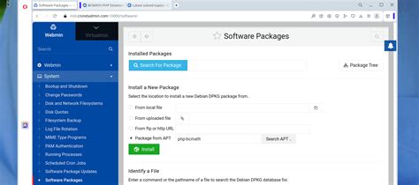 Bcmath Php Extension Is Required How Can I Solve This Help Home For Newbies Virtualmin