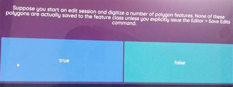 Solved Suppose You Start An Edit Session And Digitize A