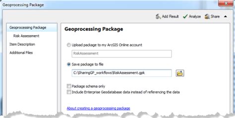 A Quick Tour Of Creating A Geoprocessing Package—arcmap Documentation