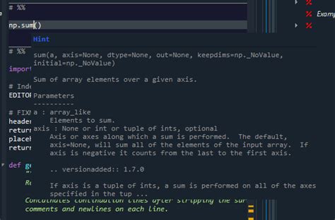 Calltips Show Incomplete Function Signatures Across Different