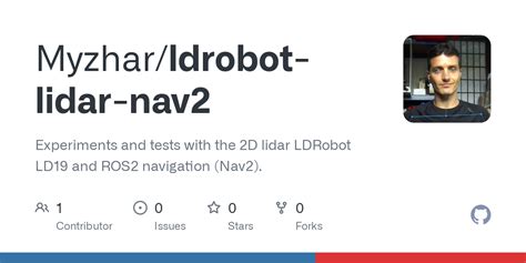 Github Myzharldrobot Lidar Nav2 Experiments And Tests With The 2d Lidar Ldrobot Ld19 And