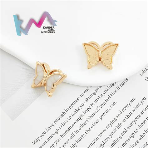 Jual Kander Alloy Butterfly Button Kancing Hias Outer Gamis Vest Kupu