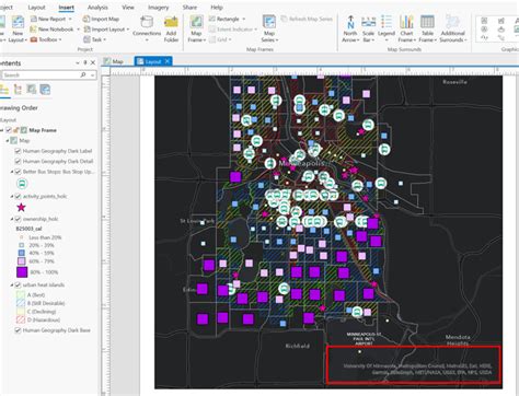 Solved Remove Auto Generated Text From Basemaps In Arcgis Esri