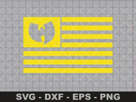 Wu Tang Svg Clan Logo Stripe Wu Tang Hip Hop Vectorency