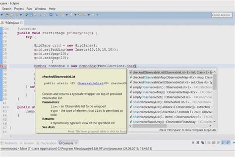 JavaFX Tutorials GUI Entwicklung