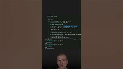 The Performance Impact Of Hashmapnewhashmap Java Shorts Youtube