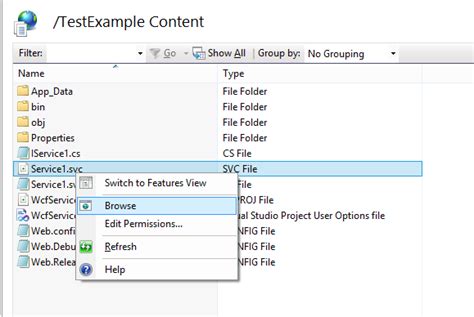C Unable To Host Wcf In Iis 85 Stack Overflow