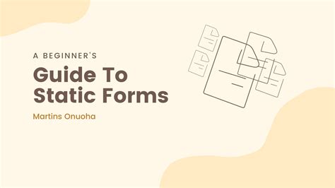 A Beginners Guide To Static Forms Codementor