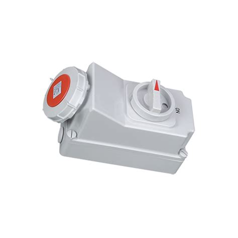 Mechanical interlock IP67 Interlock switch socket ไฟฟาโรงงาน อปกรณควบคม เซนเซอร เครอง