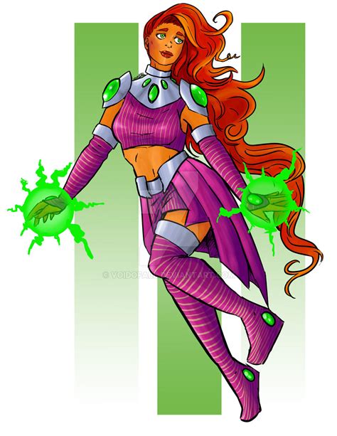Starfire Redesign By Voidofall On Deviantart