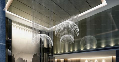 고급 호텔 로비 및 리셉션의 3d 렌더링 사진 Unsplash의 사람이 없다 이미지