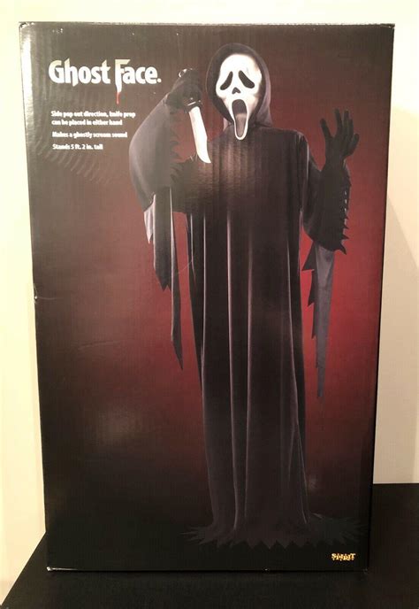 Scream Ghostface Animatronic Animated Halloween Prop Spirit 3877994751