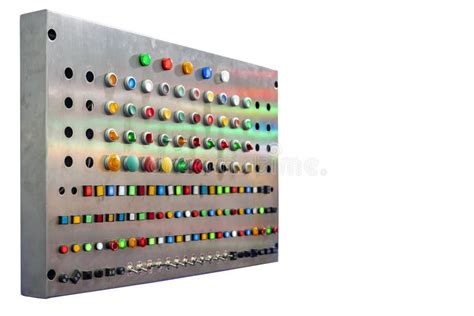 Push Button Switch On Off And Status Lamp For Monitor Or Show Function Work With Dial Switch