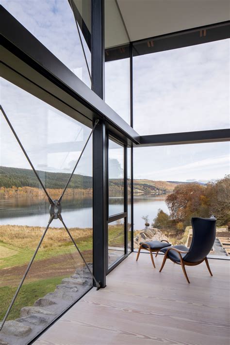 Wt Architecture Creates Picturesque House Overlooking Loch Tummel