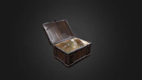 Treasure Chest Download Free 3d Model By Matt Lemoine Mattlemoine