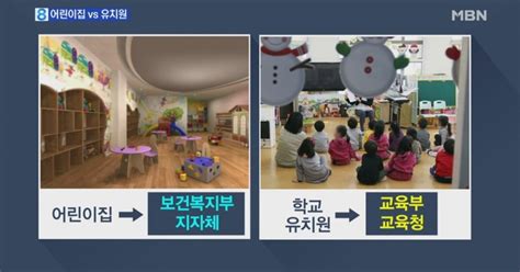 어린이집 Vs 유치원빈 교실 놓고 갈등 왜