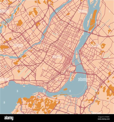Montreal Downtown Attractions Map Soulelgbt