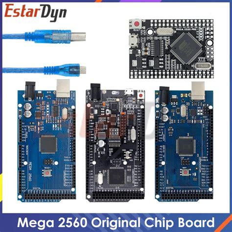 Mega 2560 Pro Embed Ch340g Atmega2560 16au Chip With Male Pinheaders