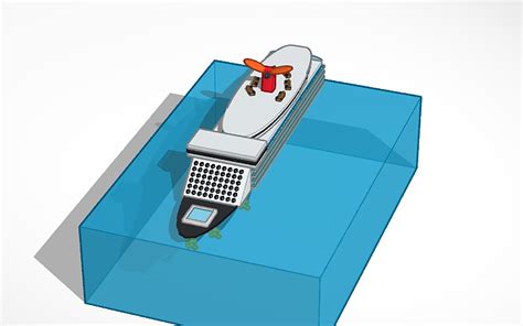 3d Design Cruise Ship Tinkercad