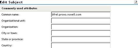 Netiq Doc Novell Access Manager 31 Sp3 Setup Guide Using Access Manager Certificates