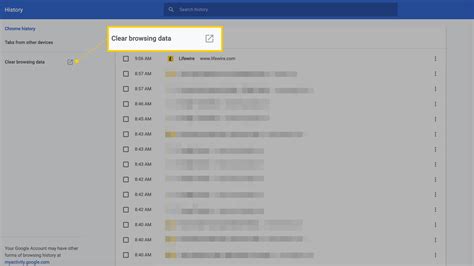 How To Clear Your Google Search History