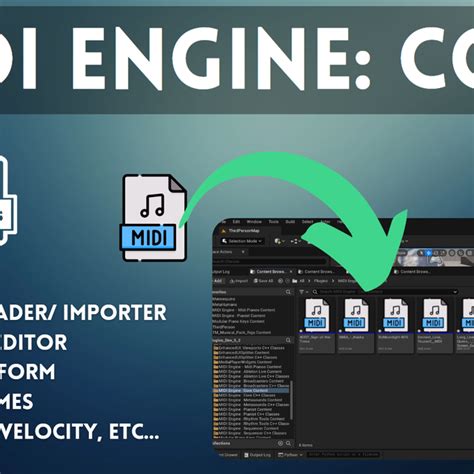 Working With Midi Files In Unreal Engine Community Tutorial