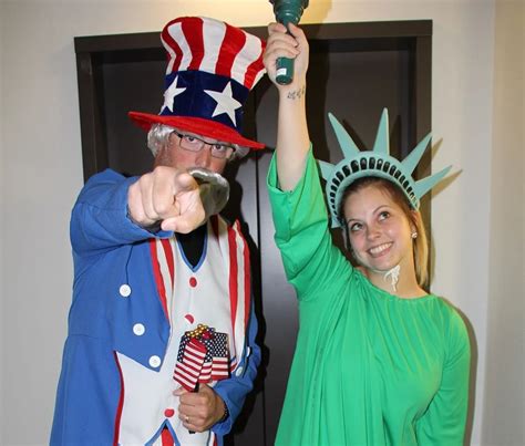 Homemade Uncle Sam Costume