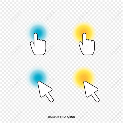 화살 일러스트마우스커서곡선 Png 일러스트 무료 다운로드 Lovepik