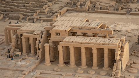 In Egypt Archaeologists Uncover A Monumental Structure Buried
