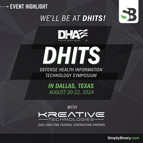 Simply Binary On Linkedin Simplybinary Dhits Dha Federalcontracts Customsoftware