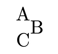 Setting A Tikz Node Smaller Than Its Label Within A Matrix TeX