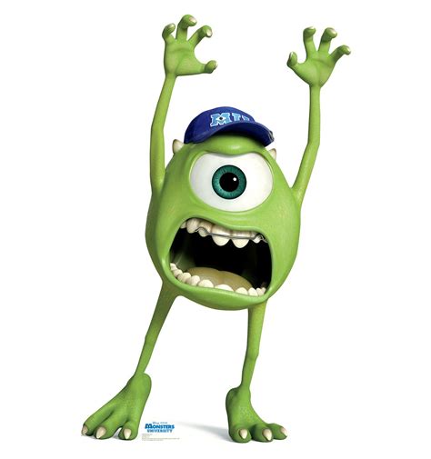 Mike Monsters University Cardboard Cutouts And Standups Monster