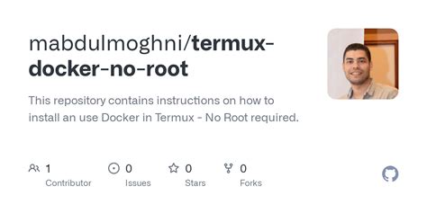 Termux Docker No Root Answerfile At Main · Mabdulmoghni Termux Docker No Root · Github