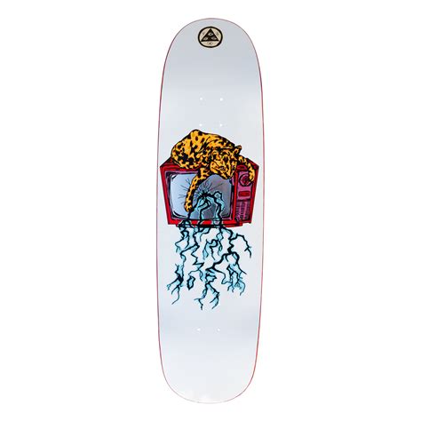 Welcome Nora Vasconcellos Static On Sphynx Skateboard Deck White