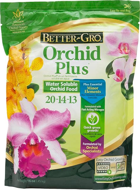 Better Gro Orchid Plus 20 14 13 Urea Free Orchid