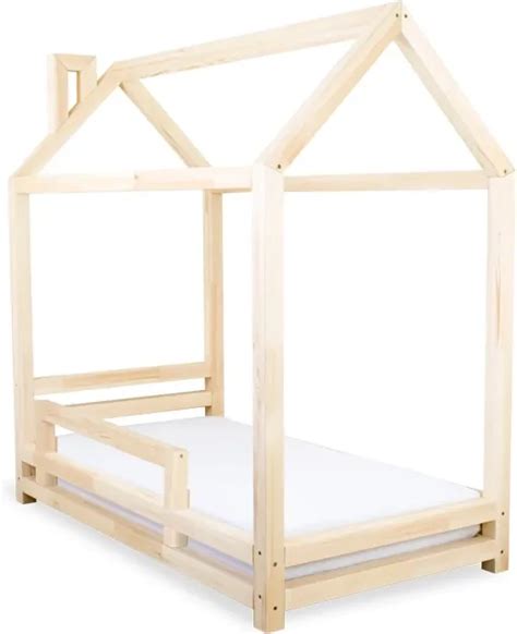 DĚtskÁ Postel DomeČek Happy PŘÍrodnÍ BoČnice Rozměry Dětské