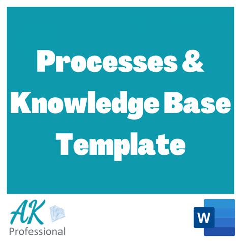 Processes Knowledge Base Template AK Professional