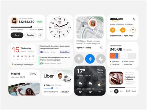Ios Widget By Yohan On Dribbble In 2025 App Interface Design Widget