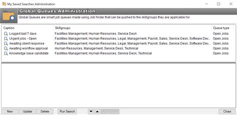 Global Queues Helpmaster Service Management Software Documentation