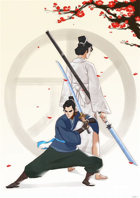 Artstation Blue Eye Samurai Fanart