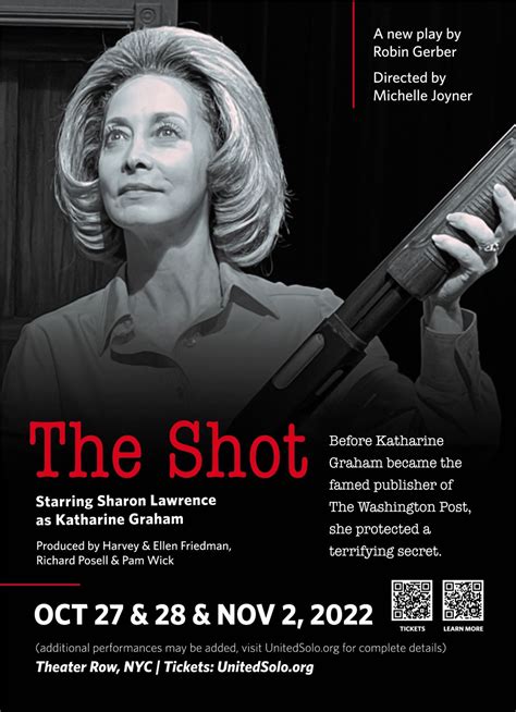 Robin Gerber On Linkedin The Shot At The United Solo Theatre Festival